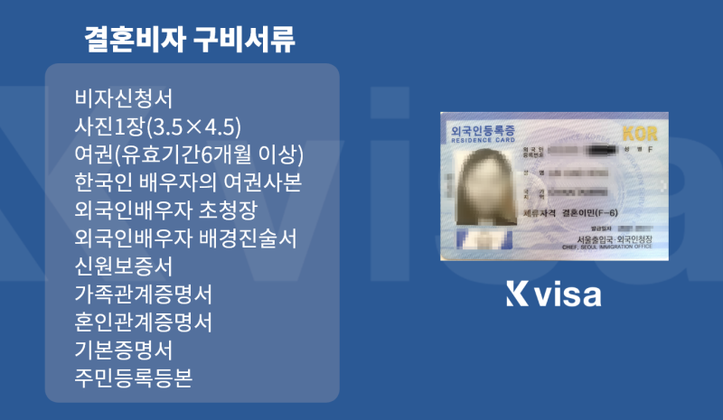 외국인 배우자 한국 F6 결혼비자 신청 밥법 국제결혼 절차 준비 서류 F6 비자 신청 안내 네이버 블로그