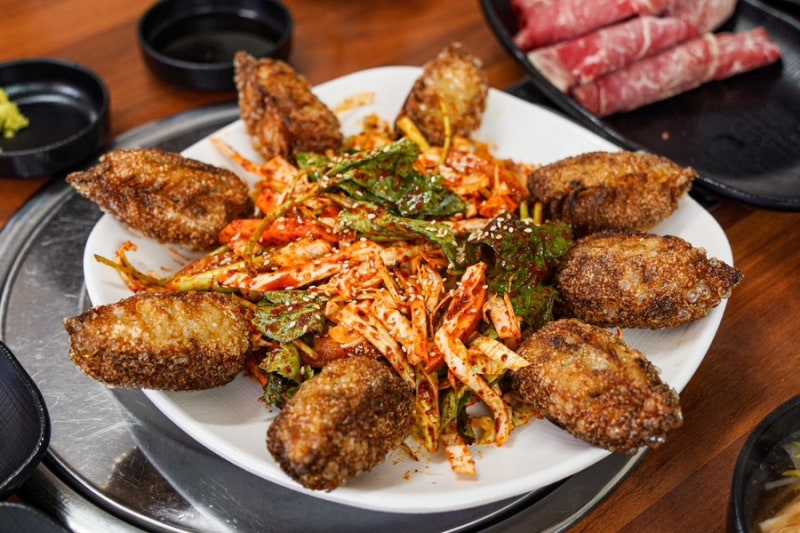 천안 신부동 수제만두 가성비 찐맛집 비빔만두 샤브샤브 만두전골 칼국수 네이버 블로그