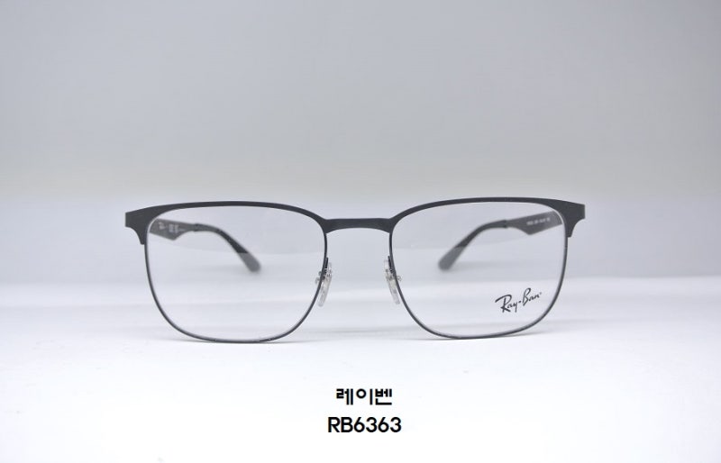 레이벤 RB6363 하금 스타일 가장 빠르고 진한 변색렌즈 자이스 포토퓨전 X 엑스트라 그레이 : 네이버 블로그