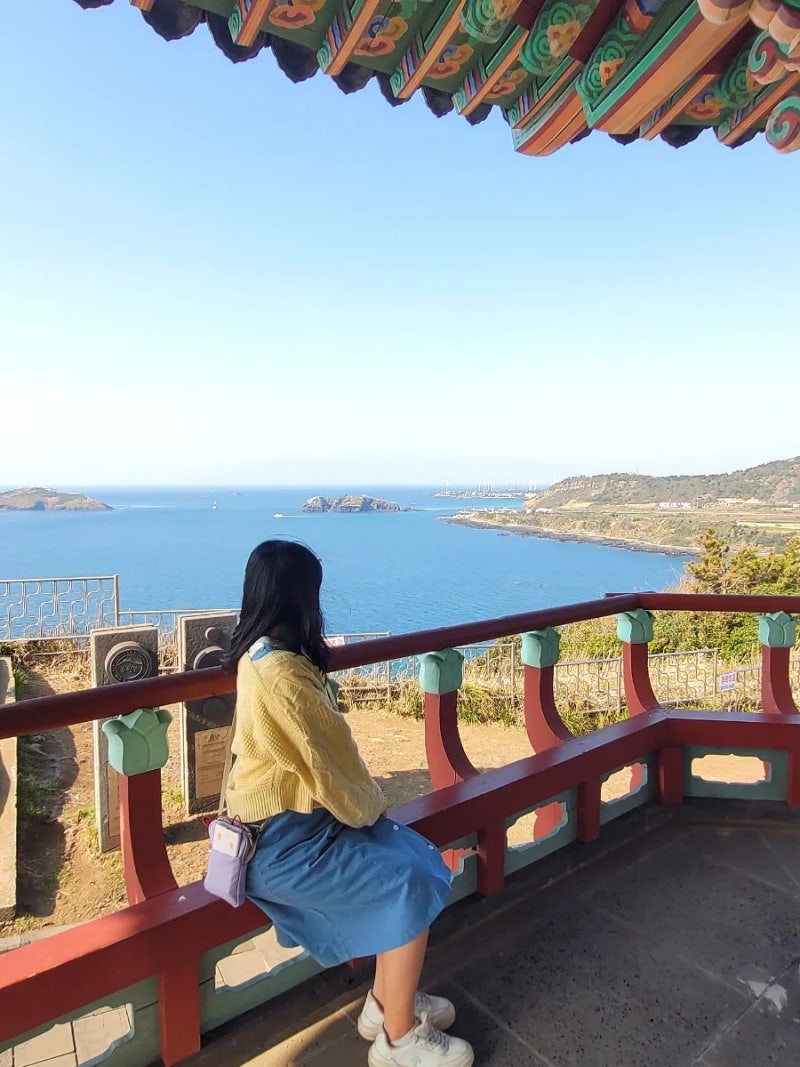 제주 수월봉 지질트레일 끝내주는 경치 정상 전망대 주차 팁 네이버 블로그