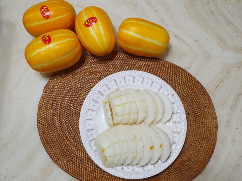 아삭아삭 성주 꿀참외 아기와 함께 냠냠 네이버 블로그