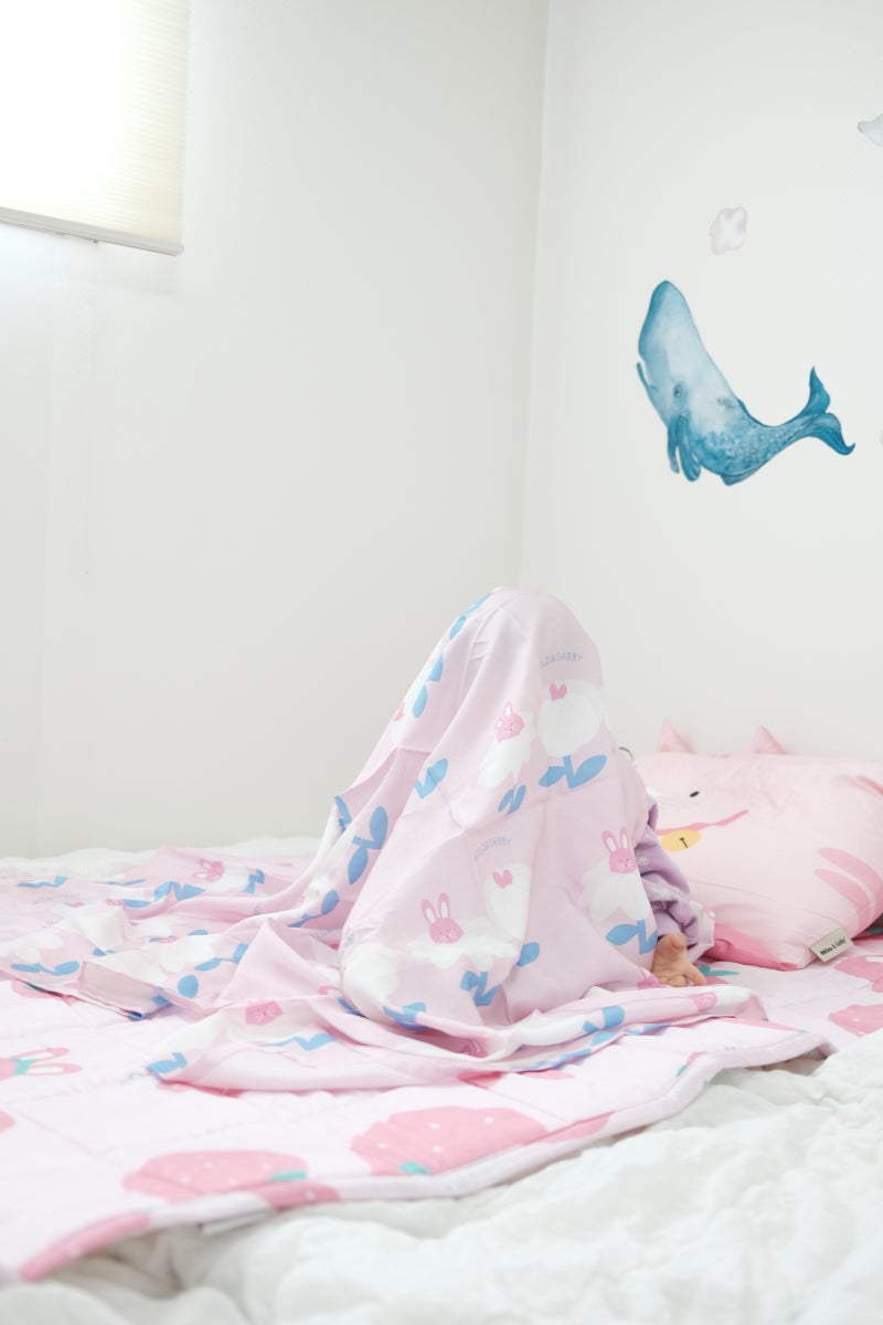 아기쿨매트 여름이불 준비는 밀로앤개비 아이스 에어매쉬 인견패드 블랭킷 네이버 블로그