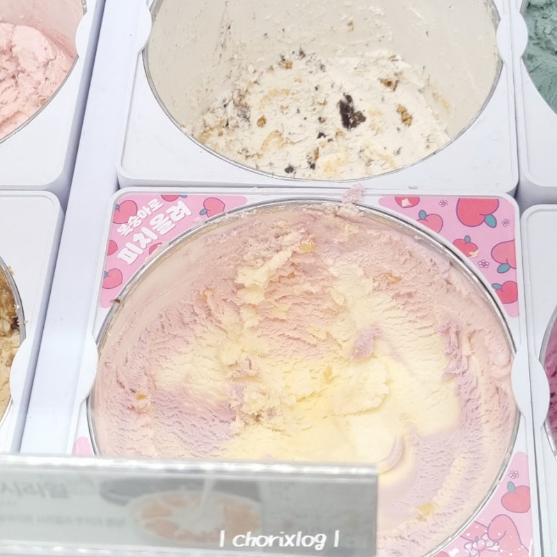배스킨라빈스 4월 이달의맛 베라 산리오 맛 종류 복숭아로 피치올려 파인트 아이스크림 사이즈 네이버 블로그