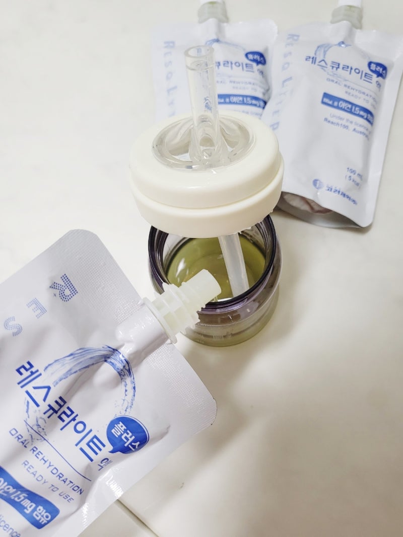 레스큐라이트액 플러스아기 먹는 수액으로 수분 보충해요고열탈수 네이버 블로그