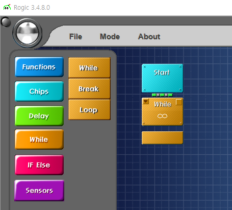 로보키트 코딩넣는 방법 / 로봇코딩 만드는 방법 / 로보키트 로직(ROGIC) 프로그램 만들기(1) : 네이버 블로그