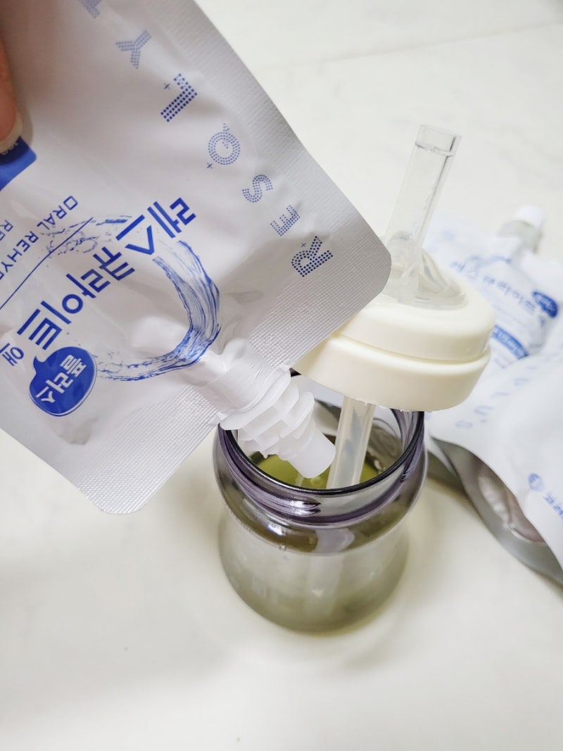 레스큐라이트액 플러스아기 먹는 수액으로 수분 보충해요고열탈수 네이버 블로그