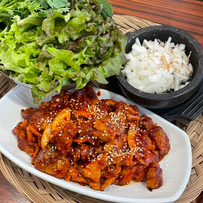 여의도 샛강 맛집 수정쌈밥 갓성비 제육볶음 우렁강된장 세트 네이버 블로그