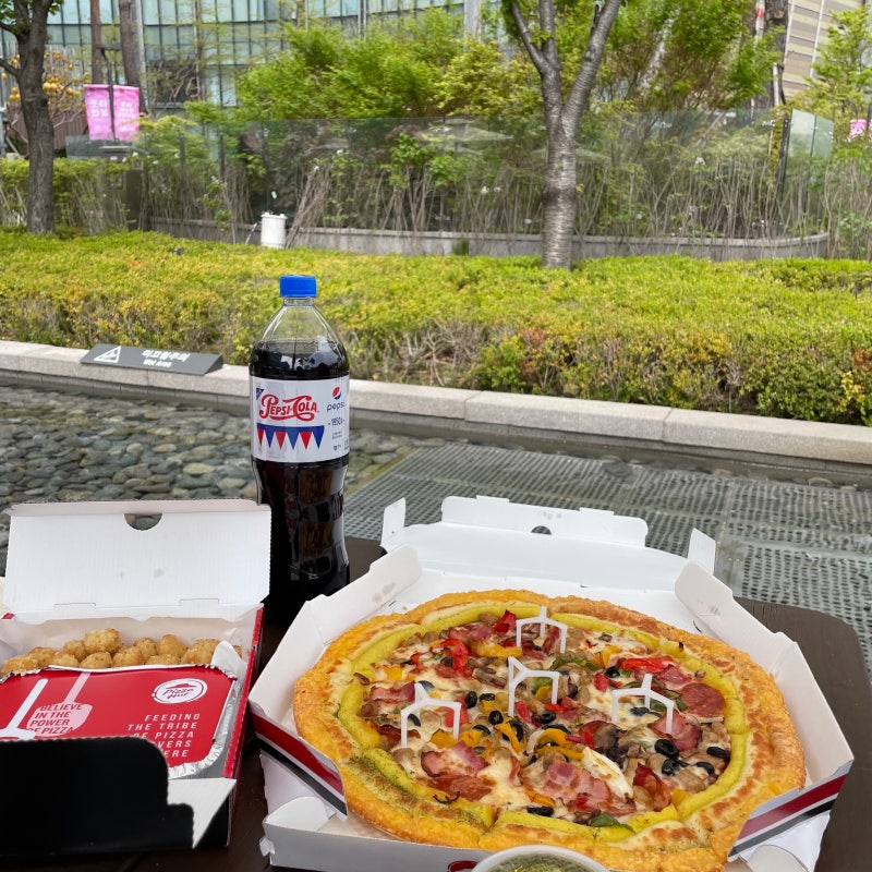 올림픽공원역 맛집 석촌호수 피크닉 피자헛 방이점 방문포장 네이버 블로그