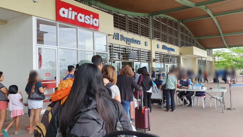 보홀 팡라오공항 이용 후기 공항세 수화물 정보 제주항공 기내식 네이버 블로그