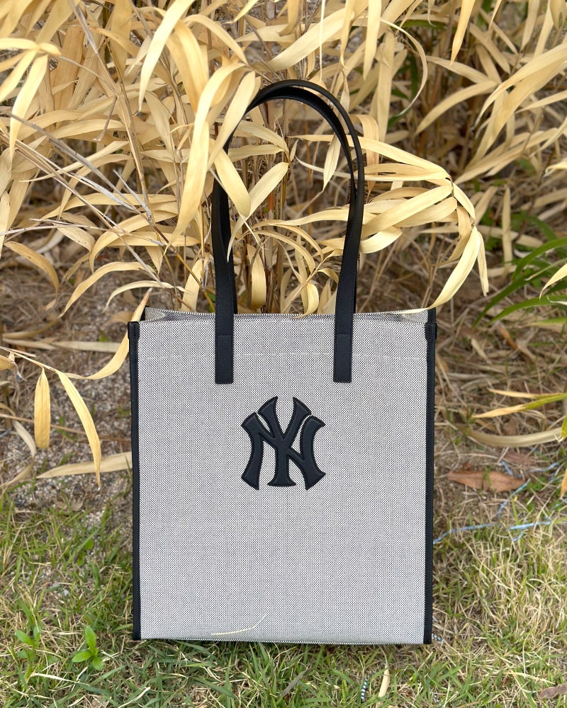 캠퍼스룩 대학생가방 남자 캔버스백 추천 MLB 토트백 : 네이버 블로그