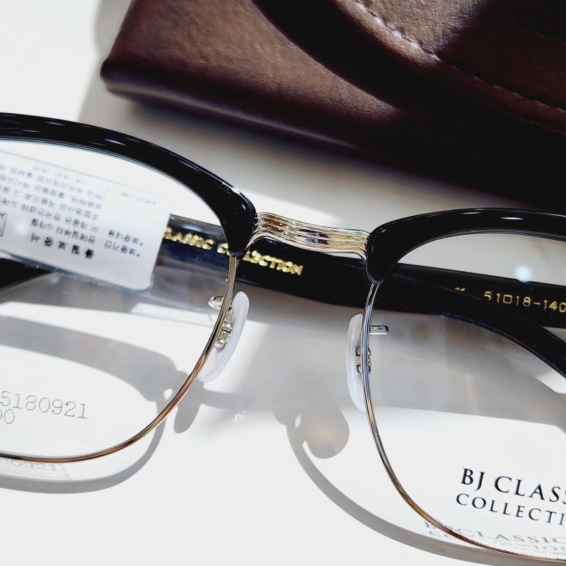 [BJ클래식 서몬트 S-861, 86103, 86126] 오래 써도 질리지 않는 클래식한 일본안경 하금테 @시흥안경백화점 ...