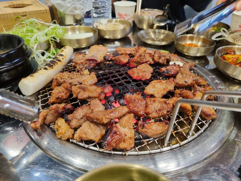 2동탄 맛집 해운대연탄생갈비 가족 외식 네이버 블로그