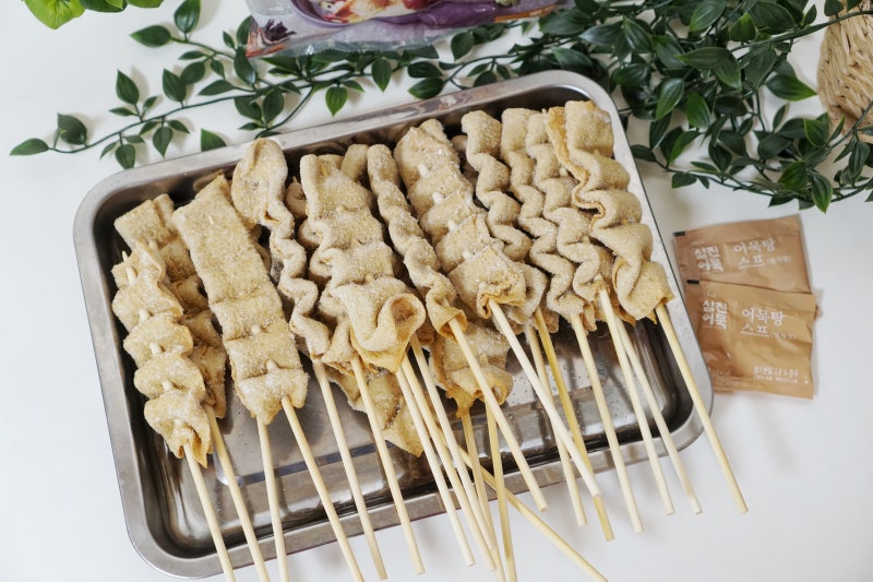 삼진어묵 꼬치사각 간단한 집에서 간단한 술안주로 어묵꼬치 오뎅탕 밀키트 끓이는법 네이버 블로그