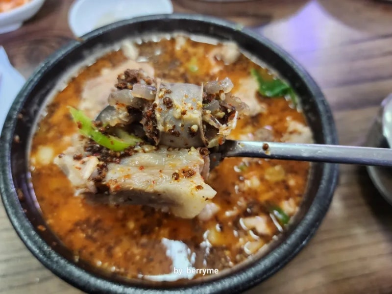 수지 풍덕천동 맛집 국밥 주문하면 기본 머릿고기 서비스로 주는 탑골 순대국 네이버 블로그