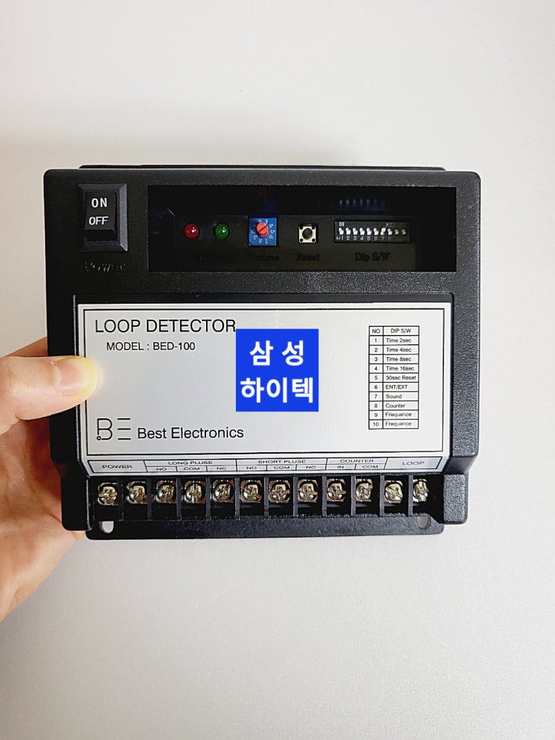 차량검지기 1채널 DET100 2채널 DET200 루프 디텍터 VD100 VD200 BED-100 BE-D110 루프검지기 차량 ...