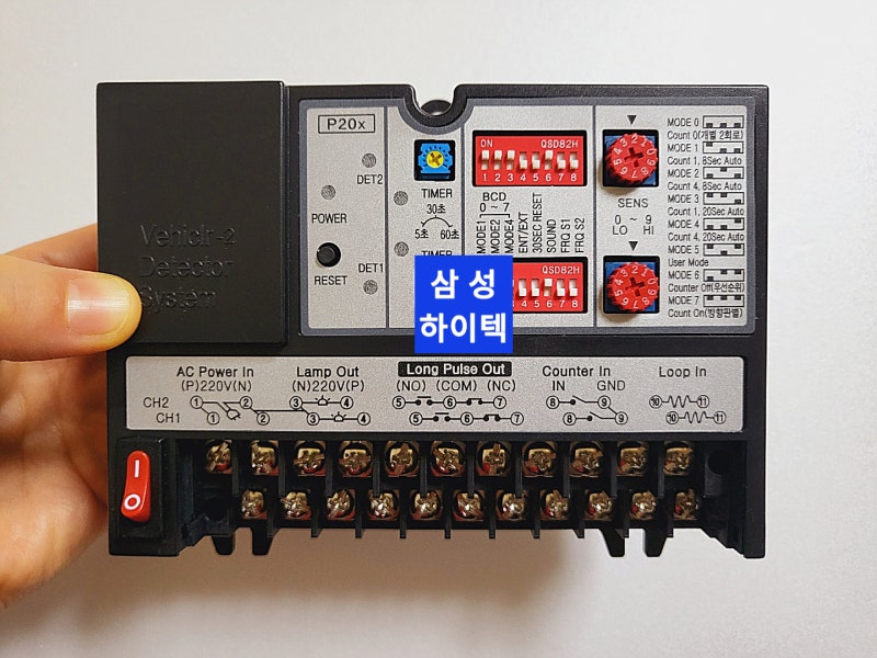 차량검지기 1채널 DET100 2채널 DET200 루프 디텍터 VD100 VD200 BED-100 BE-D110 루프검지기 차량 ...