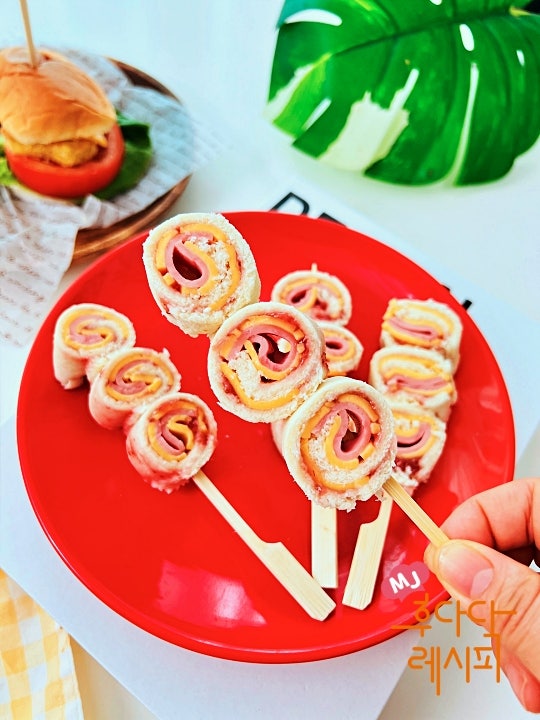 햄치즈롤 샌드위치 만들기 식빵롤 햄치즈 샌드위치 만드는 법 유치원 소풍도시락 메뉴 네이버 블로그