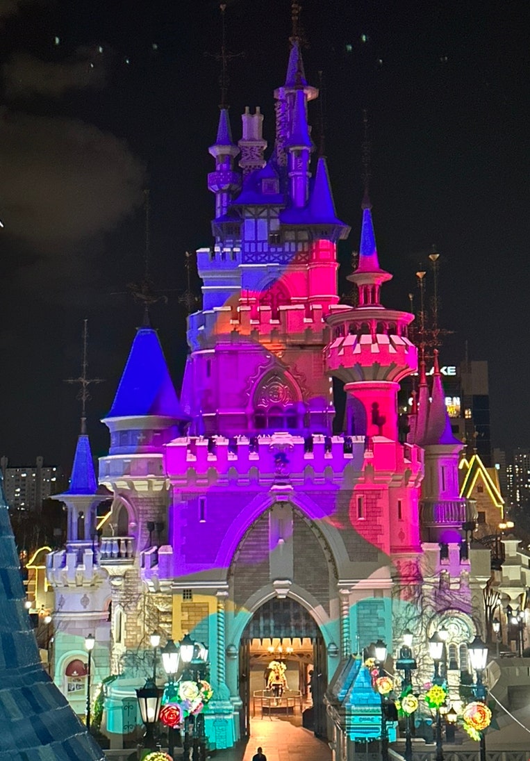롯데월드 매직캐슬 라이츠업 퍼레이드 기간시간명당 네이버 블로그