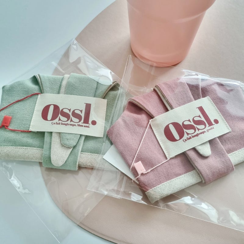 오슬 OSSL 텀블러 캐리어 린넨 드링크백 파우치 내돈내산 사용 후기 : 네이버 블로그