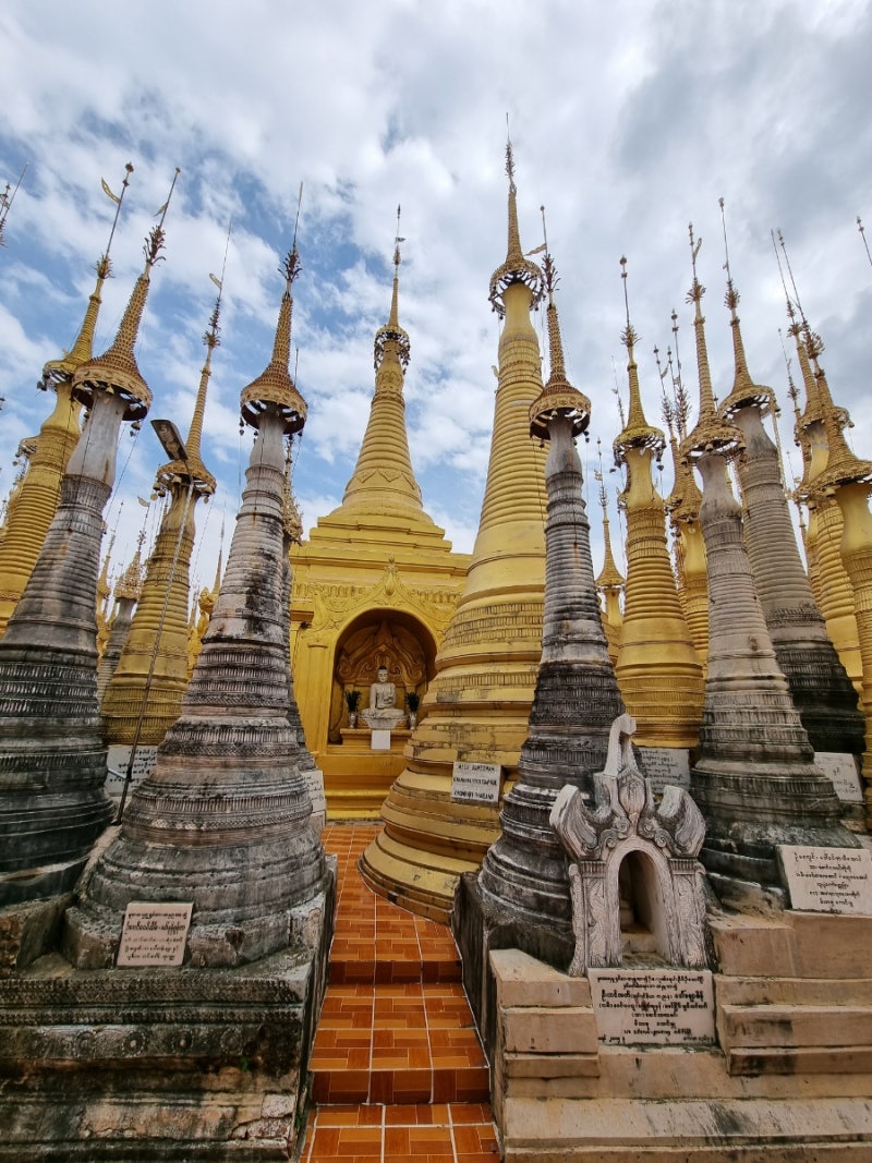 너무나 아름다운 인레호수 - 인떼인 유적지, 밍갈라 재래시장, 마잉따욱 수도원, 마잉따욱 나무다리, 술라마니 파고다, 쉐양삐 ...