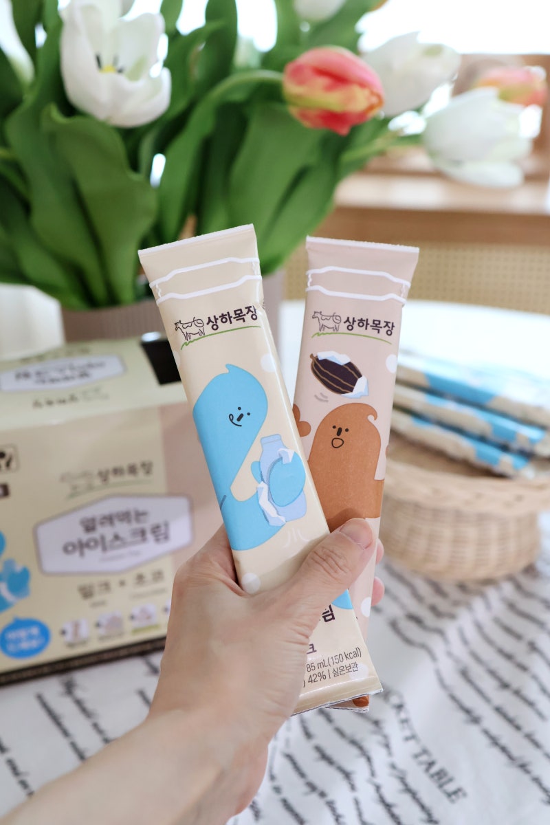 상하목장 얼려먹는아이스크림 초코and밀크 코스트코 신상 네이버 블로그