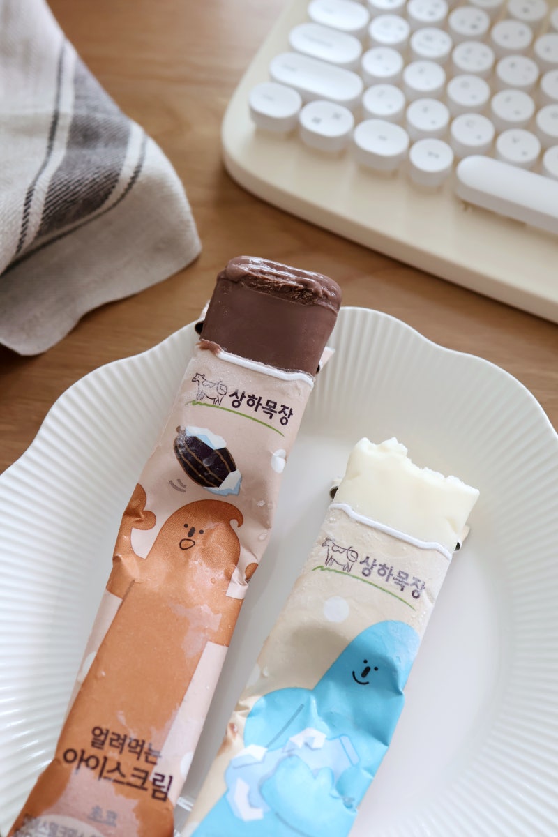 상하목장 얼려먹는아이스크림 초코and밀크 코스트코 신상 네이버 블로그