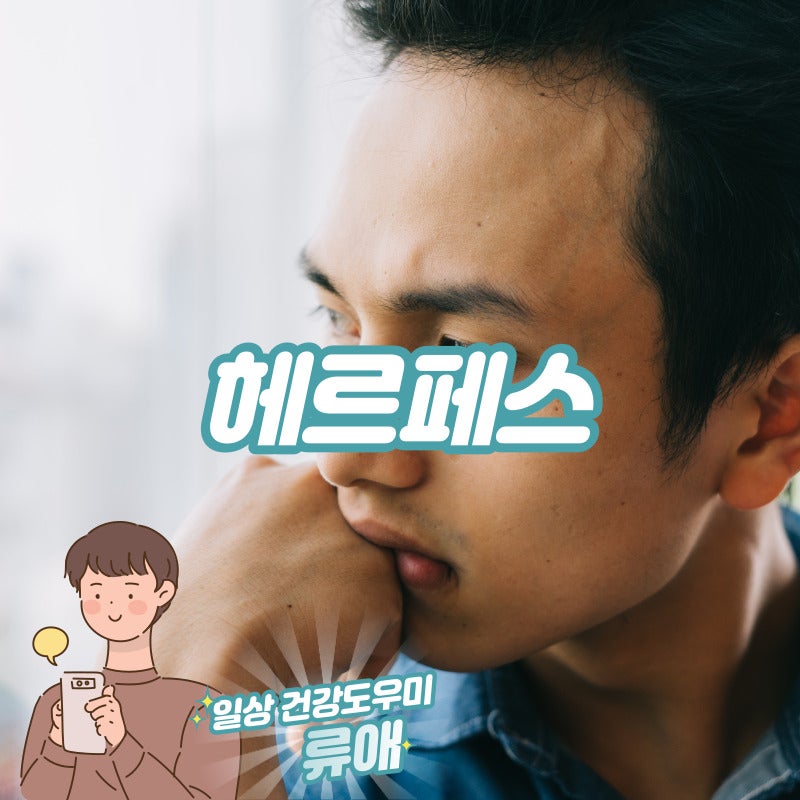 남자 헤르페스 증상 및 원인 1형 2형 특징 입술 헤르페스약 베아로반 성병 포진 네이버 블로그