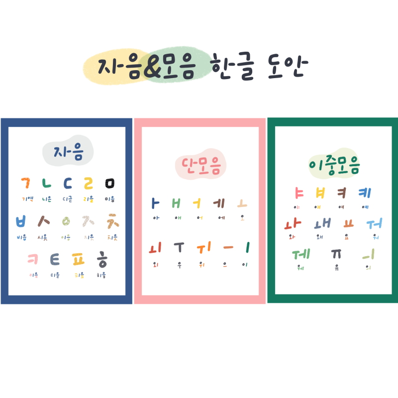 "자음 모음" 한글자료 : 네이버 블로그