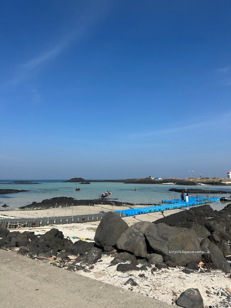 제주도 예쁜 바다 월정리 투명카약 내돈 내산 후기 김녕해수욕장 근처 사람 없는 곳 여유로운 바다구경 네이버 블로그