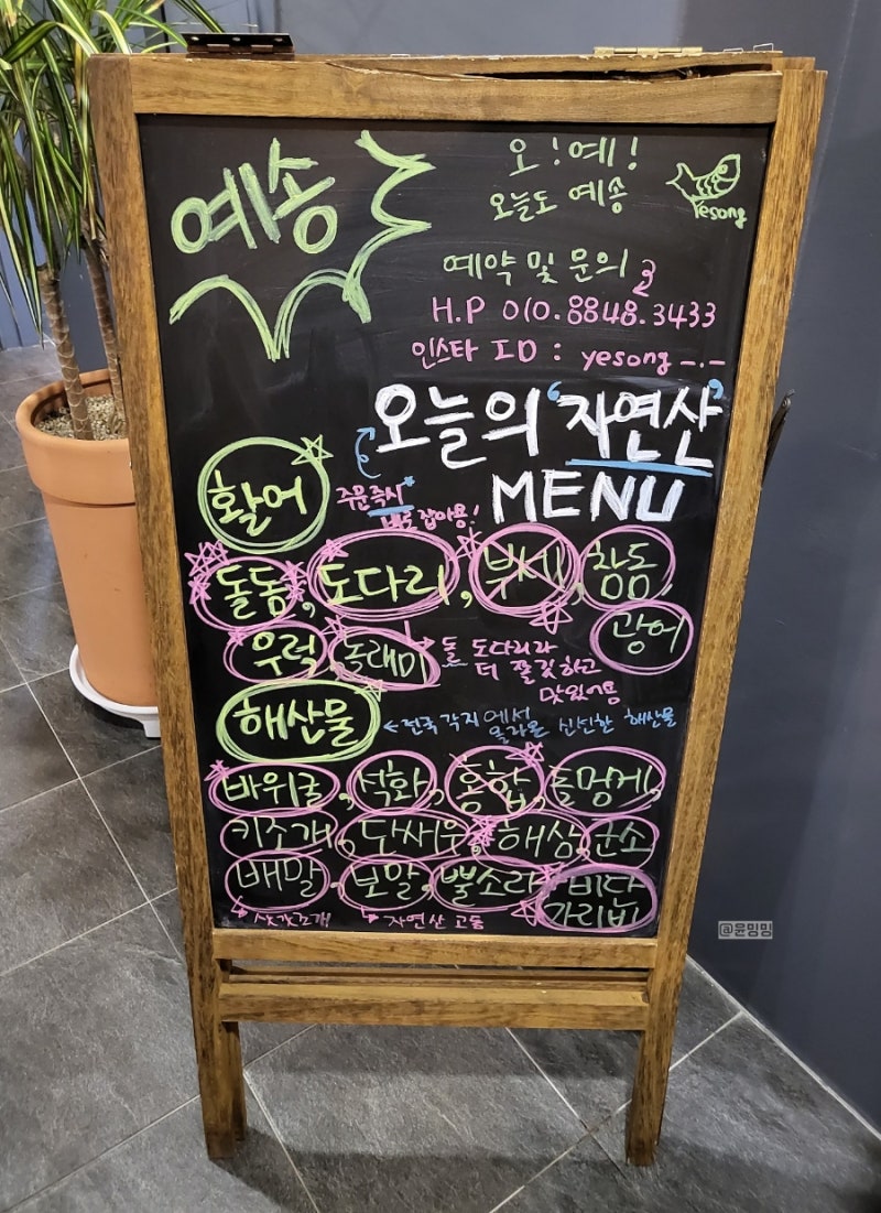 광주 서구 금호동 자연산 횟집 예송 싱싱한 해산물 맛집 네이버 블로그