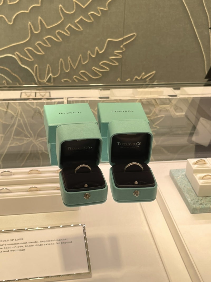 W 01 웨딩밴드 티파니앤코 밀그레인 3mm 네이버 블로그