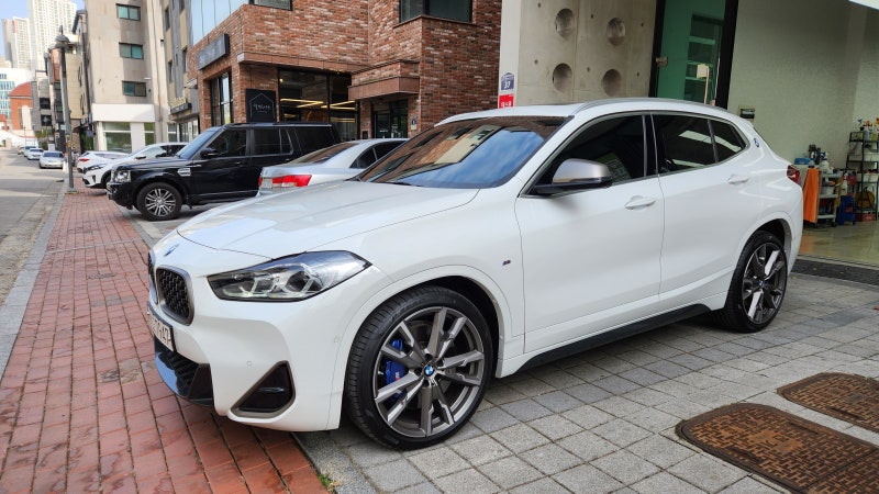 수원 하버캠프 후퍼옵틱 프리미엄 나노 세라믹 썬팅팅 전문 Bmw X2 신차패키지 시공기 네이버 블로그