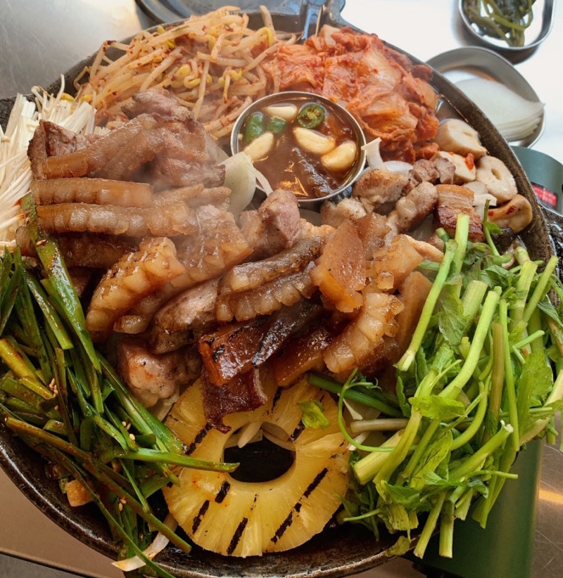부산서면심돈 서면점만취길고깃집서면 회식서면고깃집모듬한판구이모듬한판구이하나면 끝심돈 서면점심돈 네이버 블로그