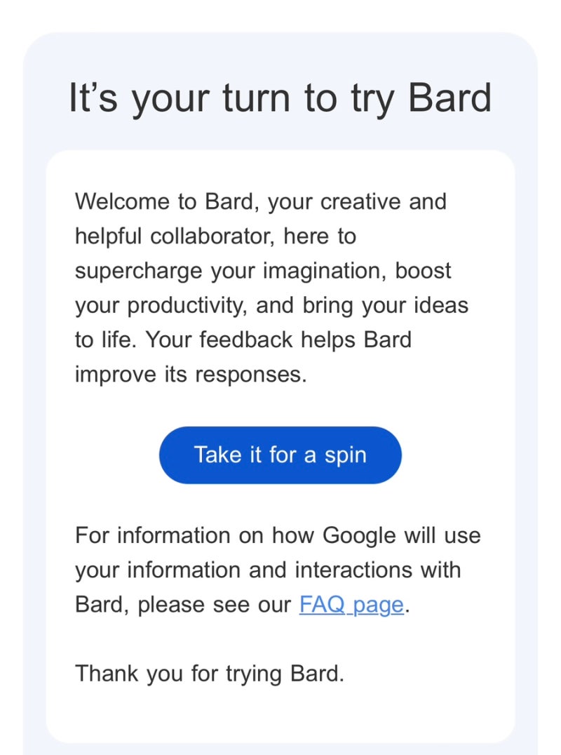 구글 AI 바드(Bard) 이용 신청하세요! : 네이버 블로그