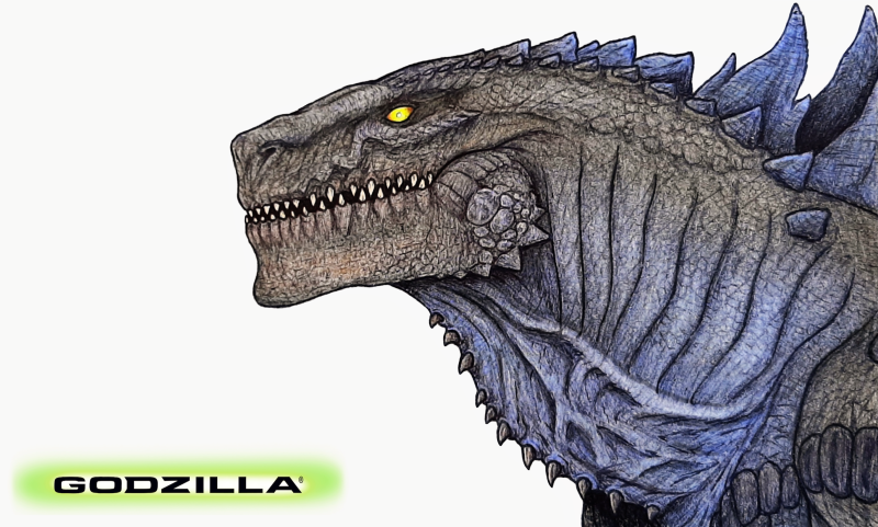 고질라 팬아트 : 네이버 블로그