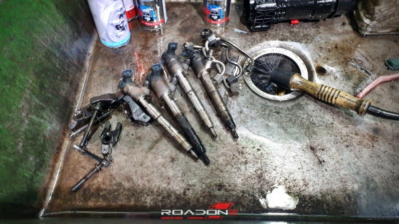 카니발 Yp 심한 엔진노킹과 엔진오일 누유 과도한 매연 문제 Dpf 파손 교체 및 인젝터 수리 리빌드 네이버 블로그