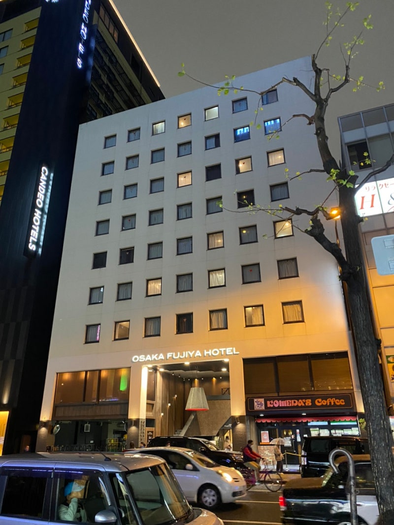 오사카 후지야호텔 가성비 숙소추천세미더블룸3박후기 네이버 블로그