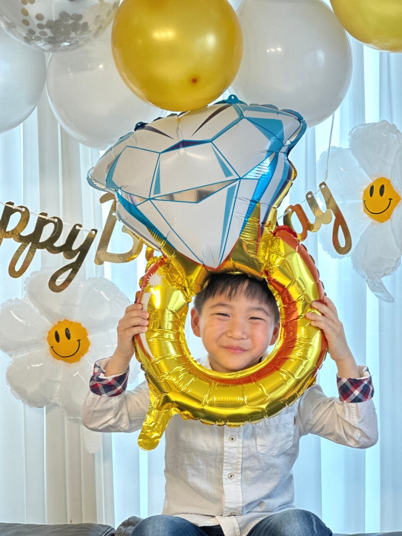 다이소 아이 생일 풍선 파티용품 이벤트 생일상 아들 파티 꾸미기 성공 네이버 블로그