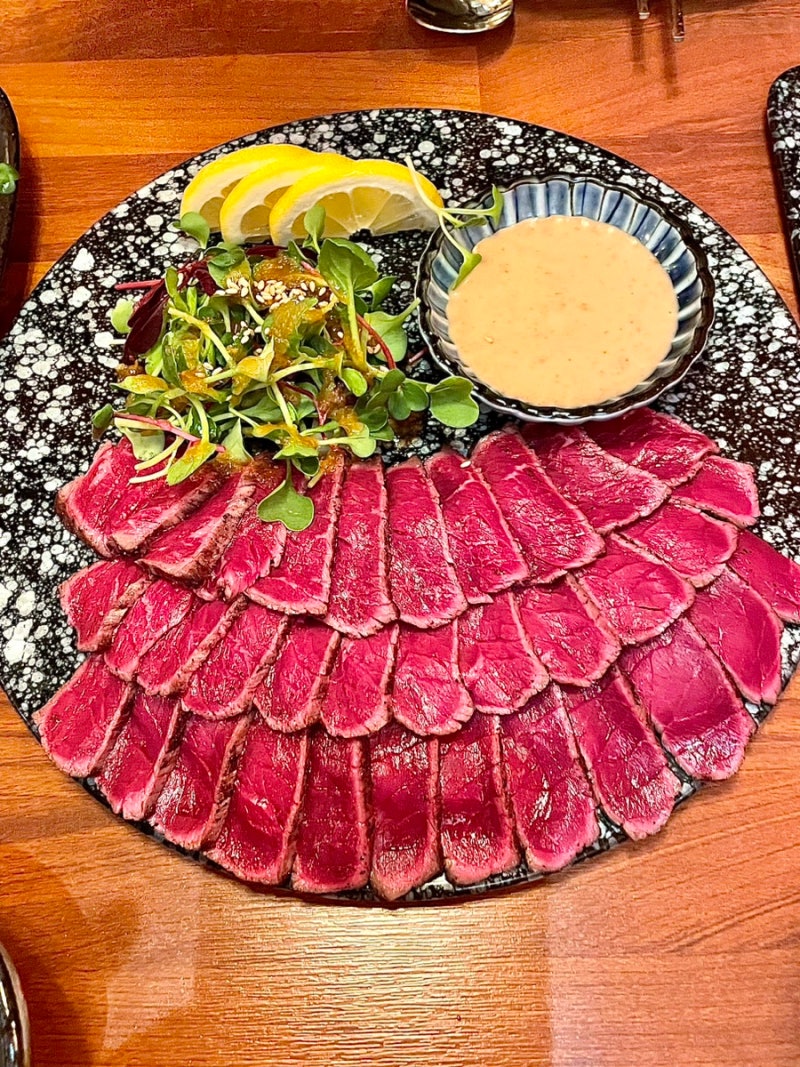 김포 구래동 맛집 육회말투아웃 육사시미 한우타다끼 소고기라면 네이버 블로그