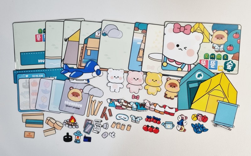 닌텐도 동물의숲 종이놀이북 DIY/무료도안 : 네이버 블로그