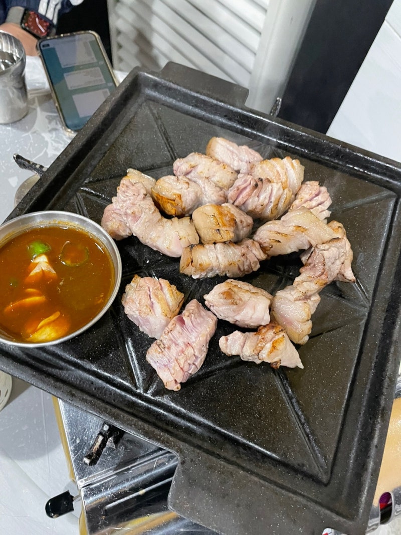 동인천역 맛집 생오겹살 고불이 짱맛 고기집 제주연탄고기 네이버 블로그
