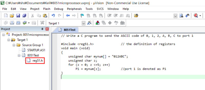 8051 Programming In C [ Using Keil C51 Tool] : 네이버 블로그