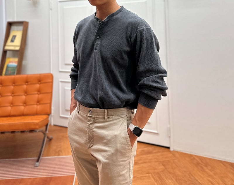 남자 데일리룩 헤이스트 헨리넥 티셔츠 코디 디테일 미쳤다! : 네이버 블로그