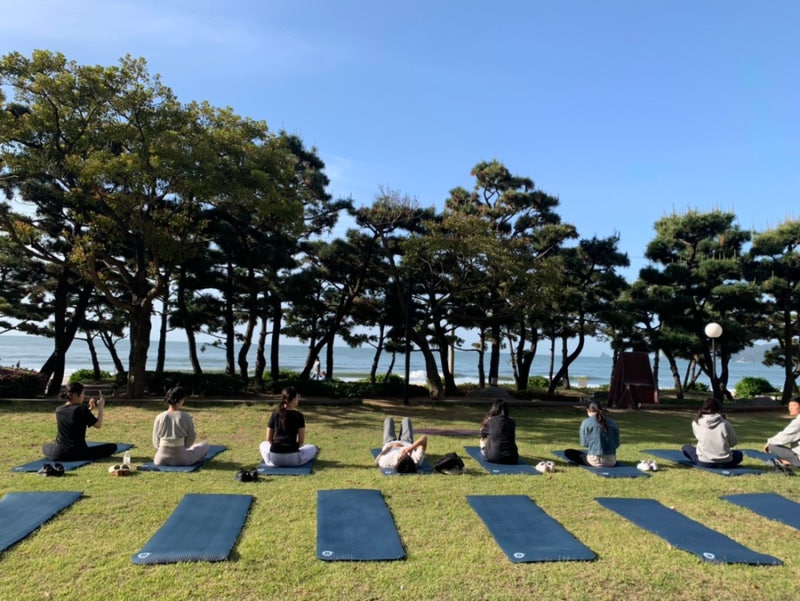 부산파라다이스호텔 원데이요가 클래스 부산기업요가 부산기어불강 해운대바다요가 호텔가든요가 부산원데이요가클래스