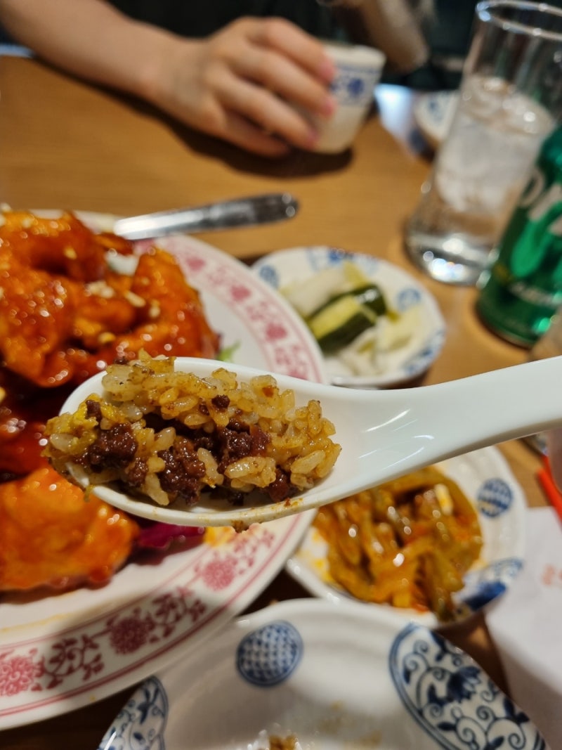 양재역 중국집 포르모사 마늘쫑덮밥 칠리새우 먹어본 후기 : 네이버 블로그