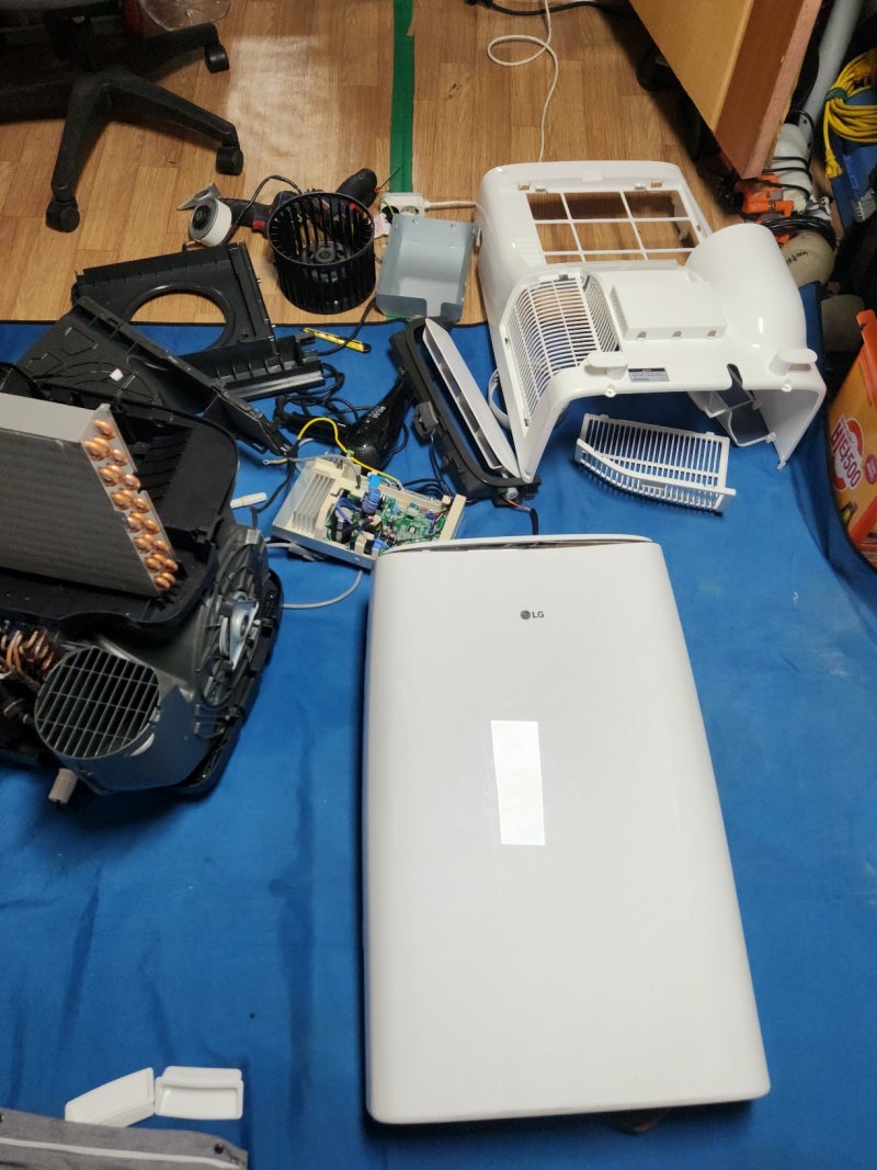진주에어컨청소 하대동 이동식에어컨 청소 말끔하게 변신 네이버 블로그