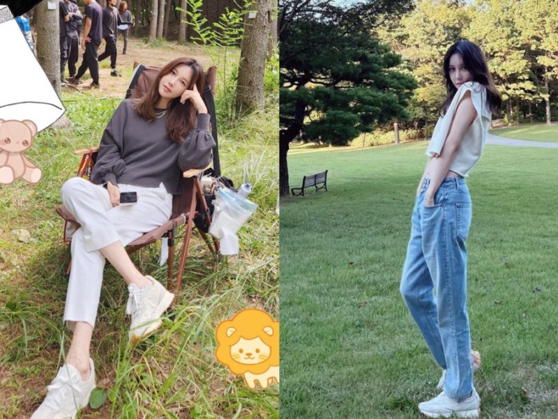 뉴발 327 신발 편한 여자 운동화 씨솔트 문빔 뉴발란스 327 여성 코디 네이버 블로그