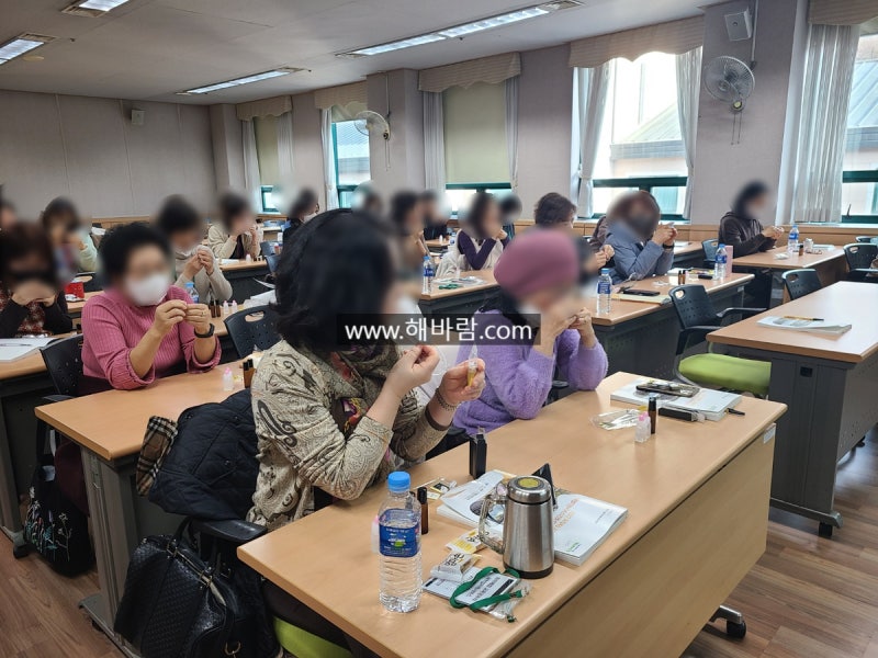 힐링 워크샵 아로마 향기테라피 스트레스 완화 대면교육 프로그램 네이버 블로그