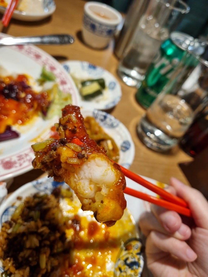 양재역 중국집 포르모사 마늘쫑덮밥 칠리새우 먹어본 후기 : 네이버 블로그