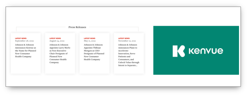 켄뷰(Kenvue, KVUE) 주식? 존슨앤존슨(JNJ) 기업분할 IPO 진행 : 네이버 블로그